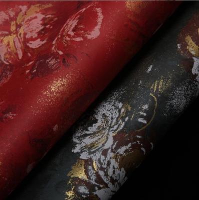 China Dream Garden Valentine's Day new thickened oil paint-textured flower paper, fresh flower gifts, floral art packaging, flower shop Sensheng for sale