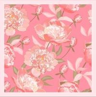 China Hera Paper Flower Goddess Peony Printed Paper Flower Art bouquet wrapping paper, popular waterproof Ouya paper pearlescent flower wrapping paper for sale