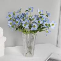 China Wholesale 5 Heads Dodder Flower Artificial Hellebore Flower for Home Decoration for sale