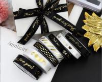 China Father's Day ribbons DIY accessories, decorative accessories, ribbon gift boxes, ribbons, flowers, cakes, baking packaging, ribbons for sale