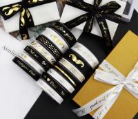 China Father's Day ribbons DIY accessories, decorative accessories, ribbon gift boxes, ribbons, flowers, cakes, baking packaging, ribbons for sale