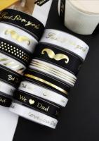 China Father's Day ribbons DIY accessories, decorative accessories, ribbon gift boxes, ribbons, flowers, cakes, baking packaging, ribbons for sale