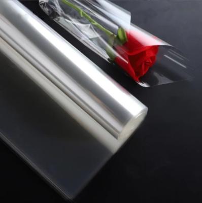 China Shengbangrong flower bouquet waterproof packaging paper material flower mud plastic cellophane paper flower art water-retaining transparent for sale