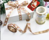 China Golden Christmas ribbons, Christmas wreaths, Christmas trees, bows, decorations, DIY gift packaging, party ribbons, and ribbons for sale