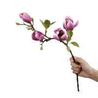China Magnolia artificial flower home living room dining table decorative artificial flower for sale
