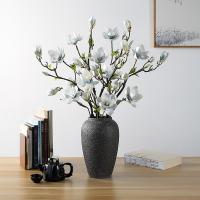 China Magnolia artificial flowers, magnolia fake flowers, new Chinese-style living room ornaments for the entrance hall, dining table decoration for sale