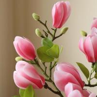 China Tulip simulation flowers, Nordic-style artificial flowers, mini silk flower ornaments, floral art, fresh and simple flower arrangements, Instagram wedding celebrations for sale