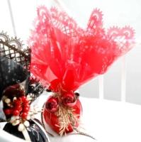 China Lace glass paper waterproof floral material flower packaging paper for sale