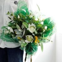 China Lace glass paper waterproof floral material flower packaging paper for sale