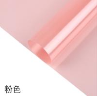 China Colored cellophane OPP jelly film packaging paper, flower wrapping paper, bouquet packaging materials, waterproof flower shop materials for sale
