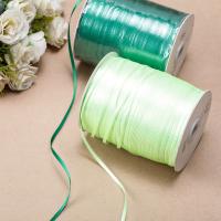 China Cross border supply balloon ribbon 3-4mm double-sided ribbon wholesale 50 yards/roll bookmark ribbon hanging rope for sale