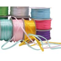 China Cross border supply balloon ribbon 3-4mm double-sided ribbon wholesale 50 yards/roll bookmark ribbon hanging rope for sale