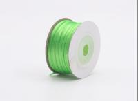 China Cross border supply balloon ribbon 3-4mm double-sided ribbon wholesale 50 yards/roll bookmark ribbon hanging rope for sale