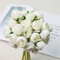 China 27 artificial lotus flowers, wedding hall hand-held bouquets, fresh and simple home decoration photography props for sale