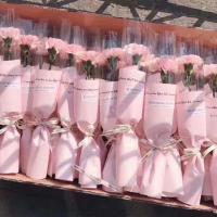 China Single bouquet packaging, single packaging paper for Women's Day, single packaging paper for Teachers' Day, Korean-style flower wrapping for sale