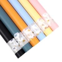China Waterproof jelly film matte paper Swan Princess Norsha paper flower packaging paper for sale