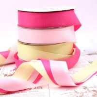 China Manufacturer's spot 3.8cm100 multi-color ribbed tape wholesale clothing accessories home textile gift box binding threaded ribbon for sale