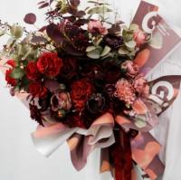 China Korean style large flower paper waterproof flower packaging paper for sale