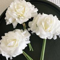 China Three thousand layered rose imitation real and fake flower bouquets for weddings, high-end artificial silk flower decorations, living room decorations for sale
