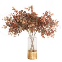 China The Keisen series money Leaf home desktop is a simulation plant of Japanese autumn eucalyptus leaves for sale