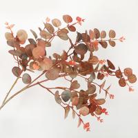 China The Keisen series money Leaf home desktop is a simulation plant of Japanese autumn eucalyptus leaves for sale