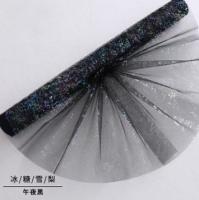 China Sparkling rock sugar gauze waterproof floral flower wrapping paper for sale