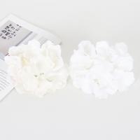 China Wholesale of 27 pieces of frosted fabric hydrangea flower heads, artificial flowers for festival wedding road flower arrangement, flower wall base decoration and artificial flowers for sale