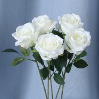 China Artificial rose, single-headed small pearl rose, home photo studio photography prop, artificial flower, Valentine's Day bestseller for sale