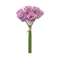 China Wholesale of 7-head simulated roses, imperial rose hand-held rose bouquets for home, hotel, wedding and auditorium decoration for sale