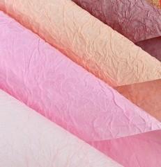 China Korean handmade stone patterned ink floating dye paper for flower packaging for sale