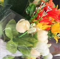 China Flower packaging, fiberglass paper, flower mud paper, flower bouquets, transparent paper, water-retaining rolls, plastic film, waterproof wrapping, Hongna for sale