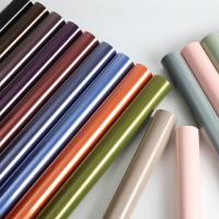 China New crystal paper flower wrapping paper, fresh color opp film, waterproof flower wrapping paper, transparent colored cellophane for sale