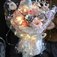 China Flower shadows, Christmas hairballs, snowflakes dancing, cellophane bouquets, flower wrapping paper, floral materials, flower wrapping paper for sale