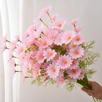 China Chamomile and Daisy Simulation Flowers Living Room Decoration Home Decoration Photography Props Wedding Handheld Flowers Fake Flowersnts Advanced Touching Bouquet Creation for sale