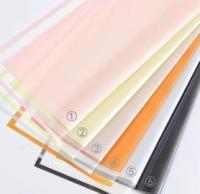 China Water Ice Moon Simple Frame OPP Waterproof Floral Flower Packaging Paper for sale