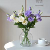 China Wholesale of artificial flowers, 3-head delphinium bouquets, realistic floral art, wedding, home decoration, table flowers, photography props for sale