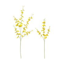 China The new type of artificial flower, a single dancing orchid, is suitable for hotel and restaurant decoration, living room, and wedding dancing orchid artificial flowers for sale