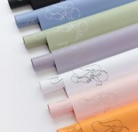 China Embrace Jane Eyre Waterproof Floral Flower Packaging Paper for sale