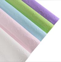 China Wholesale of embossed texture elegant paper, thickened flower bouquet wrapping, popular art paper, diy flower packaging, three-dimensional embossed paper for sale