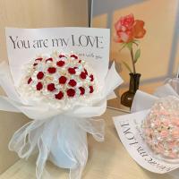 China Artificial flower hand-held bouquet, diy rose bouquet, material package, preserved flowers, for your daughter on the Qixi Festival, Valentine's Day ,Friend gift for sale