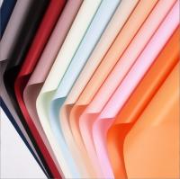 China A popular solid-color paper with a small round bouquet wrapping paper, flower shop floral art, fresh flower packaging, and flower wrapping paper for sale
