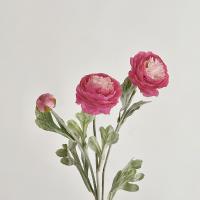 China Three artificial flowers, a thousand postures of lotus, artificial flower arrangements, flower bouquets, living room and dining table decorations, flower art ornaments, and peonies for sale