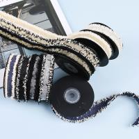 China Korean multi-color ribbon with small fragrant floral edges, fur and rough edges, clothing accessories, hair accessories, DIY neckline material decoration for sale