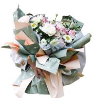 China Amani Crown Waterproof Floral Flower Packaging Paper for sale