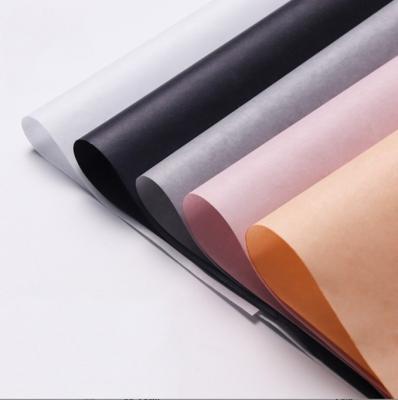 China Flower wrapping paper, solid color pear paper, bouquet wrapping paper, waterproof plain color paper, flower art decoration materials, flower shop supplies for sale