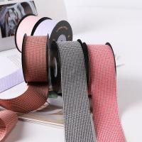 China Handmade DIY hair accessories, bow tie materials, foreign trade, Thousand Bird plaid webbing, Japanese and Korean for sale