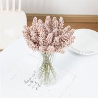 China Foam wheat ear lavender wedding simulation bouquet, artificial handcrafted artificial flowers, cross-border plant decoration, photo props for sale
