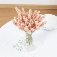 China Foam wheat ear lavender wedding simulation bouquet, artificial handcrafted artificial flowers, cross-border plant decoration, photo props for sale