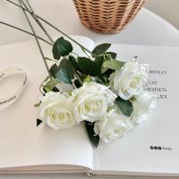 China Artificial rose single, Valentine's Day home, wedding decoration, flower wall, artificial flower, artificial flower manufacturer wholesale for sale