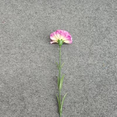 China Artificial flower carnations, home decoration items, outdoor wedding bouquets, scene arrangements, wholesale of artificial flowers and green plants for sale